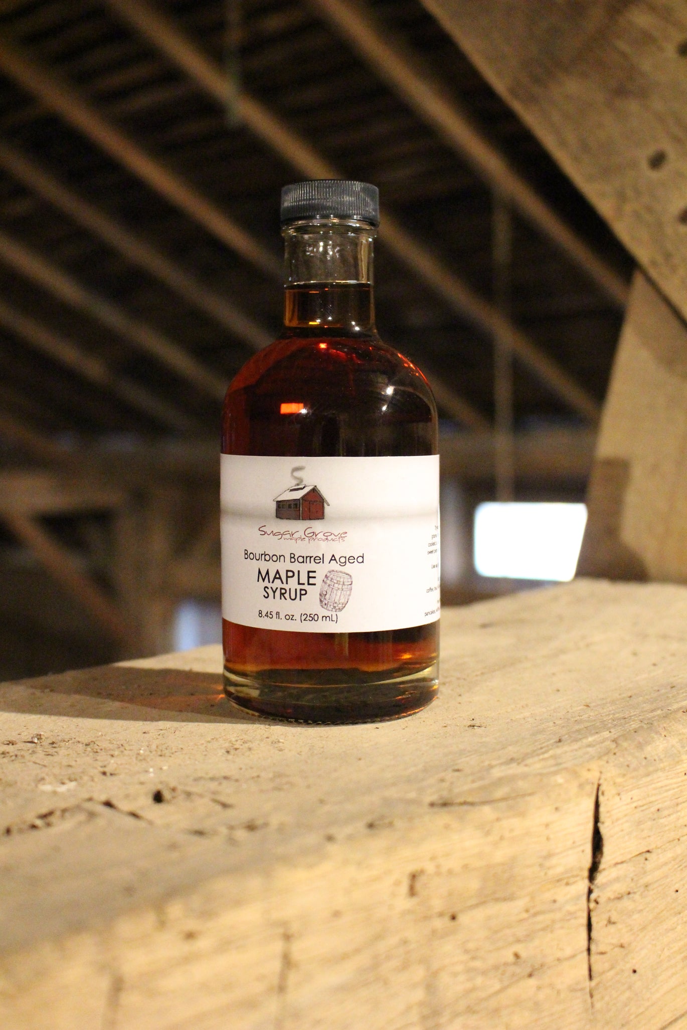 Bourbon Barrel Aged Maple Syrup – Sugar Grove Maple